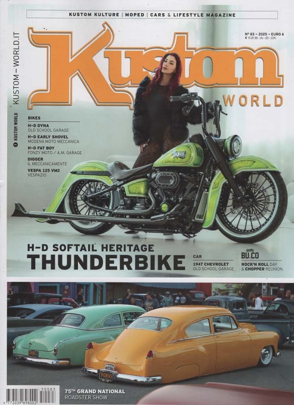 Kustom World - Motociclette Custom e Auto d'Epoca EDICOLA SHOP