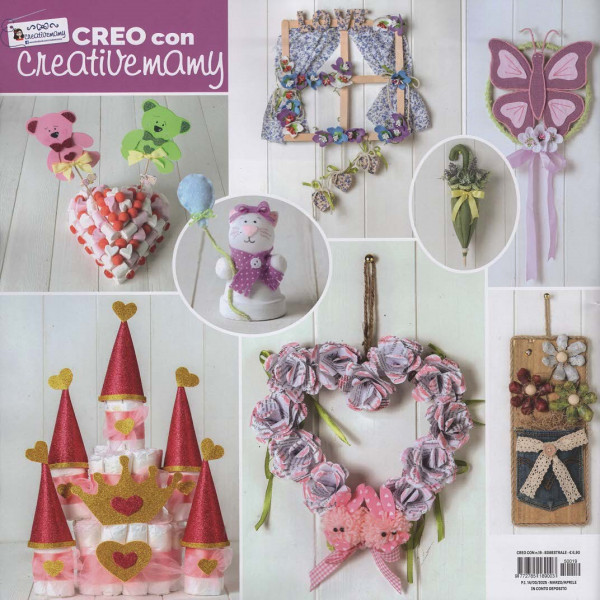 Creo con Creative Mamy: 26 Idee di Fai-da-te e Cartamodelli EDICOLA SHOP