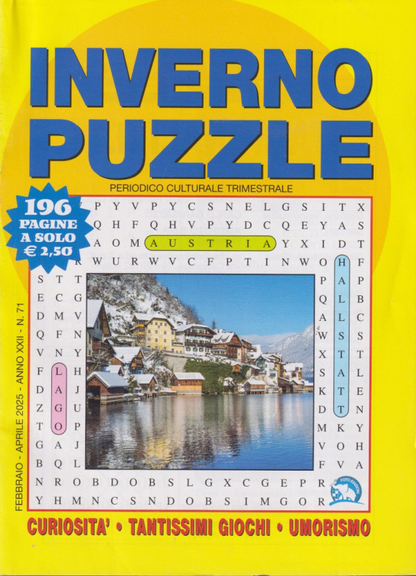 Inverno puzzle - n. 71 -15 Gennaio 2025- Trimestrale | Italiano EDICOLA ...