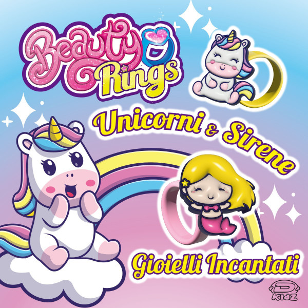 Busta sorpresa Beauty Rings Unicorni & sirene Gioielli incantati by ...