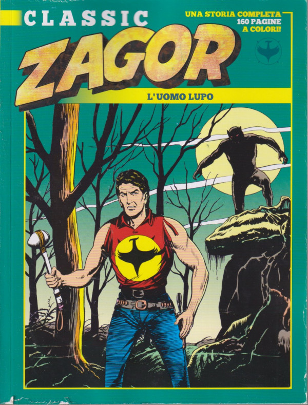 Zagor classic -L'uomo lupo - Uscita n. 65 -15 Gennaio 2025- Trimestrale ...