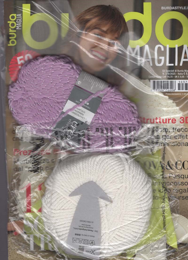 Burda Maglia - Rivista di Lavoro a Maglia con Fili Omaggio EDICOLA SHOP