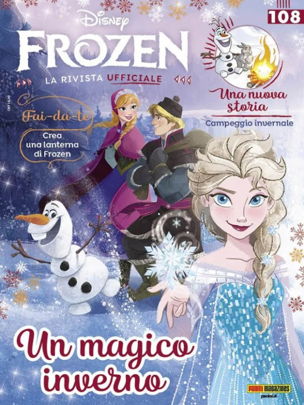 Disney Frozen Magazine - Uscita n.108 - 18 Dicembre 2024 - Mensile ...