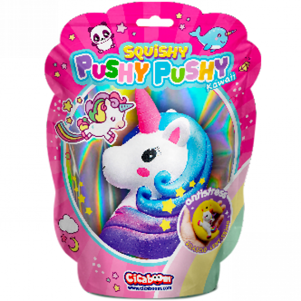 Bustina Squishy Pushy Pushy Kawaii by Biribirba | Italiano EDICOLA SHOP