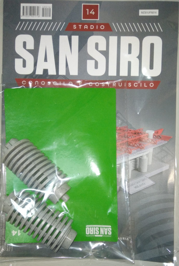 Costruisci Stadio San Siro - 14° uscita - Scala elicoidale | Italiano EDICOLA SHOP