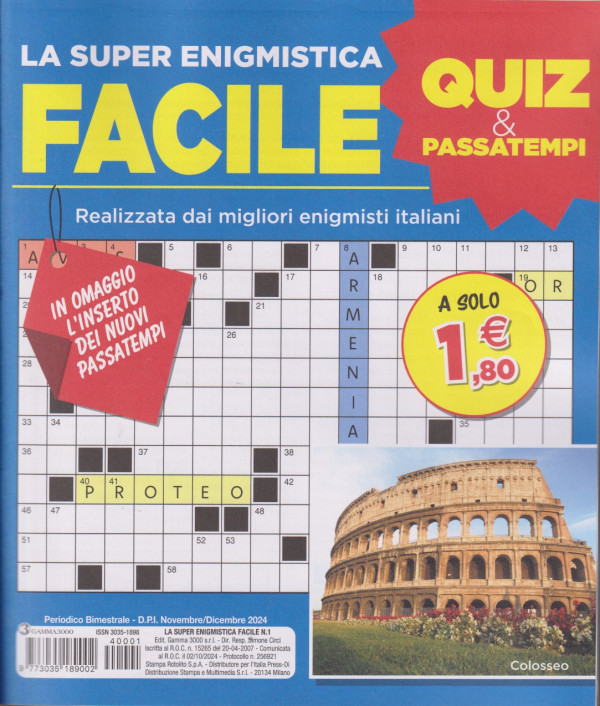 La super enigmistica facile - Quiz & Passatempi - Uscita n. 1 - 14 ...