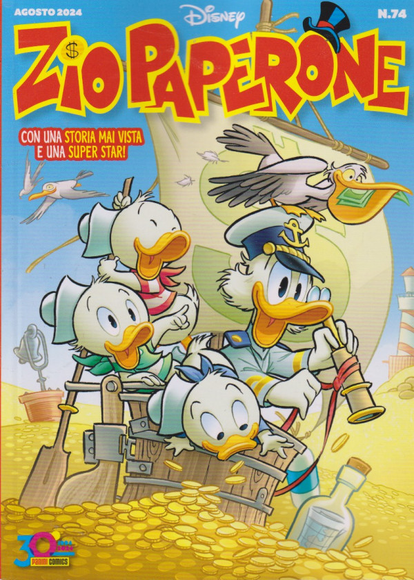 Zio Paperone - N° 74 -15 agosto 2024 - mensile | Italiano EDICOLA SHOP