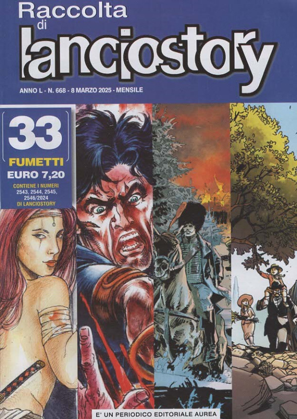 Raccolta di Lanciostory - Marzo 2023 | 33 Fumetti Avvincenti EDICOLA SHOP