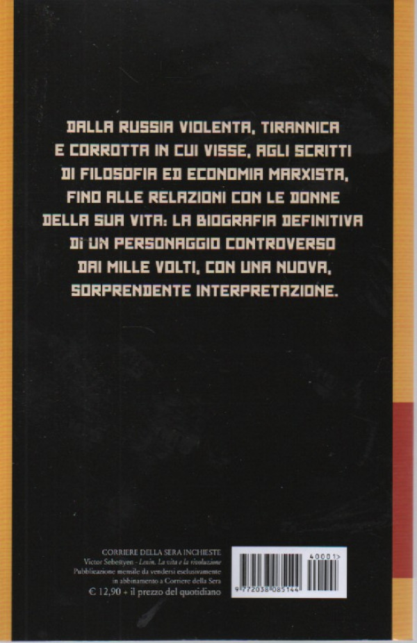Victor Sebestyen - Lenin. La vita e la rivoluzione- mensile - 553 ...
