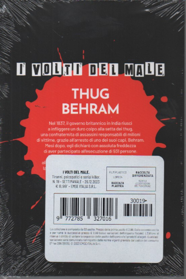 I volti del male -Thug Behram - Il più grande serial killer della ...