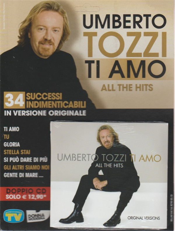Doppio CD - Umberto Tozzi " Ti amo ": all the hits (original versions ...