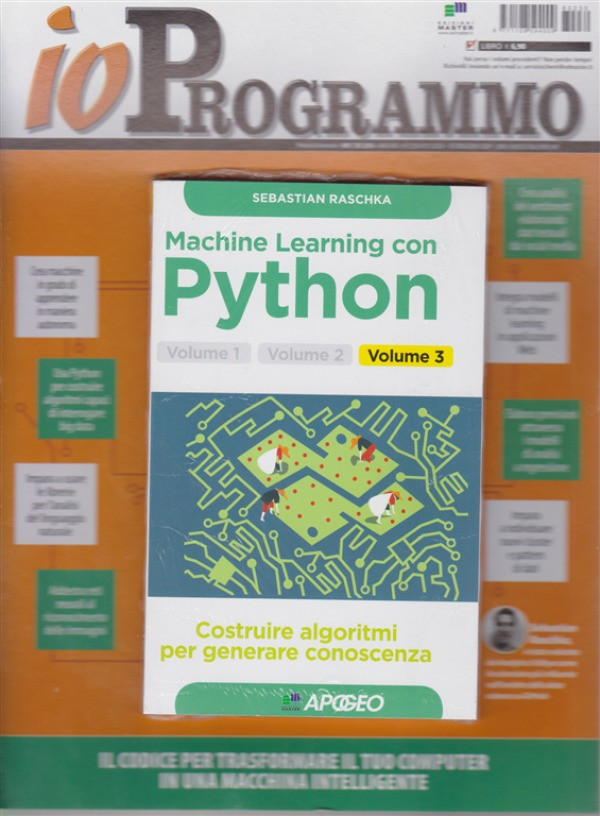 Io Programmo - Machine Learning con Python volume 3 - bimestrale - nov ...
