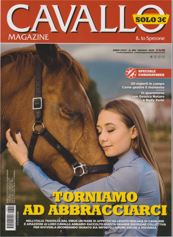 Cavallo Magazine - & Lo Sperone - n. 399 - maggio 2020 - mensile ...