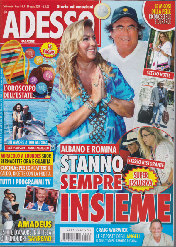 Adesso Magazine - n. 7 - settimanale - 14 agosto 2019 EDICOLA SHOP