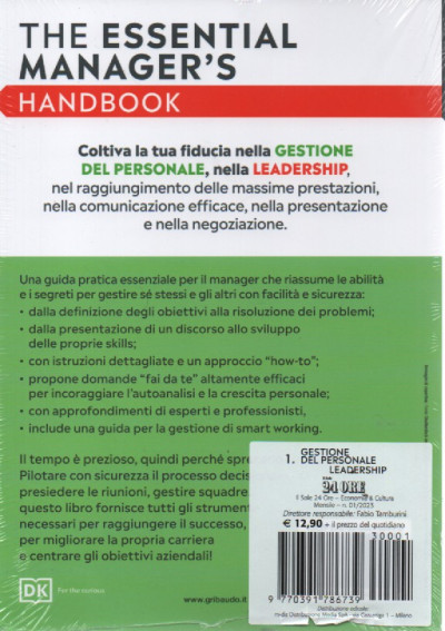 The essential manager's handbook - Gestione del personale leadership ...
