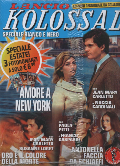 Lancio Kolossal - Speciale bianco e nero - 3 fotoromanzi - n. 3 - bimestrale - agosto ...
