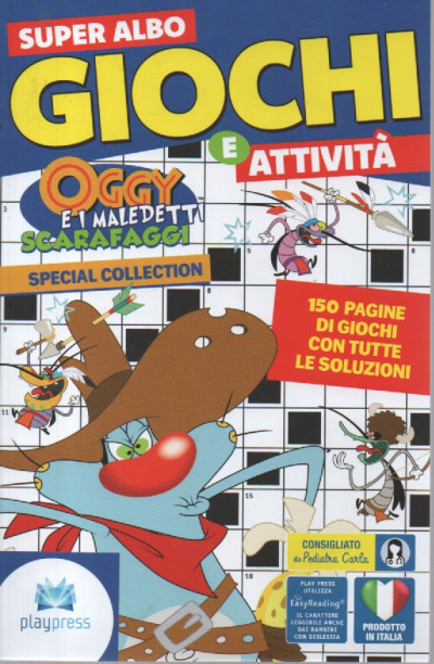 Super albo giochi e attività- Oggy e i maledetti scarafaggi- n. 15 ...