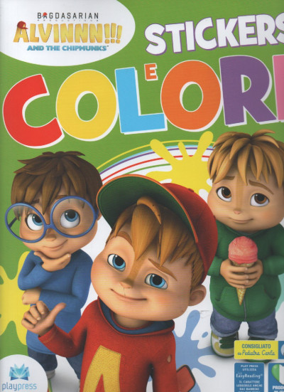 Alvinnn!!! And the chipmunks stickers e colori - n. 14 - aprile ...