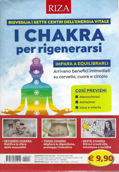Riza Speciale -I chakra per rigenerarsi - n. 28 -febbraio - marzo 2022 ...