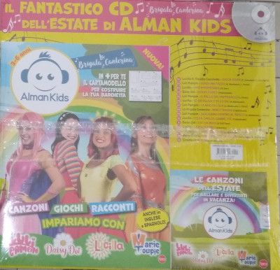 il Fantastico CD di ALMAN KIDS "le canzoni dell'estate"La brigata ...