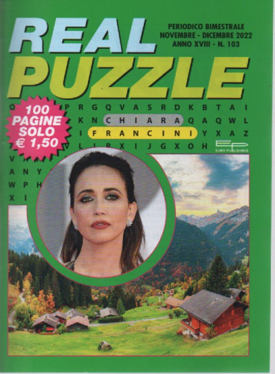 Real puzzle - n. 103 - novembre - dicembre 2022 - bimestrale - 100 pagine | Italiano EDICOLA SHOP