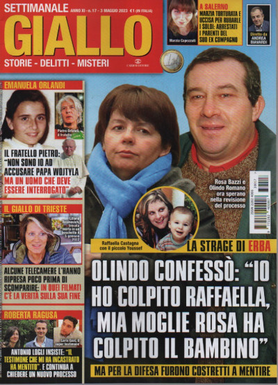 Giallo - n.17 - 3 maggio 2023 - settimanale | Italiano EDICOLA SHOP