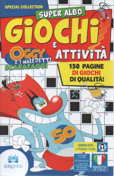 Super albo giochi e attività Oggy e i maledetti scarafaggi - n. 9 ...