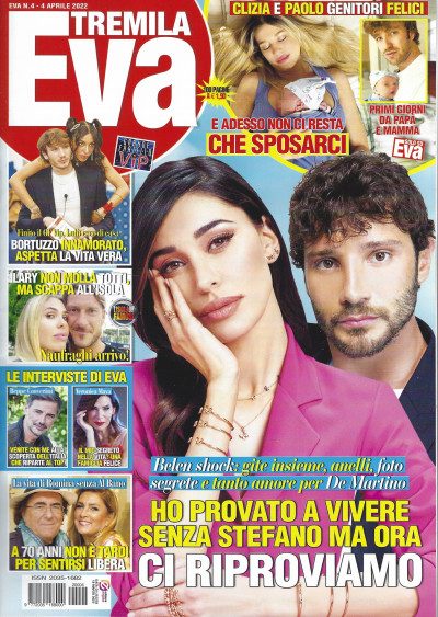 Eva 3000 - n. 4 - settimanale -4 aprile 2022- 100 pagine | Italiano ...