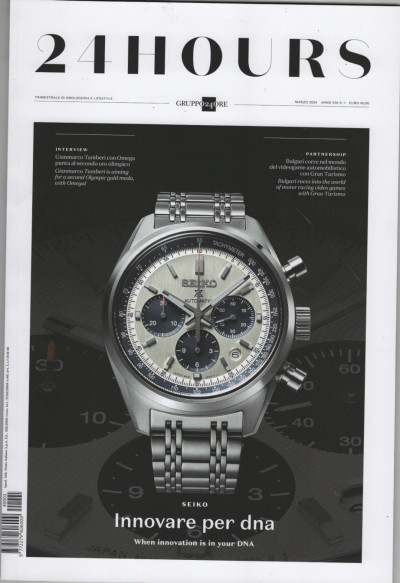 24 Hours Magazine - n. 1 - marzo 2024 - trimestrale | Italiano EDICOLA SHOP