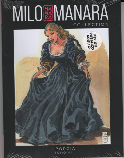 Milo Manara Collection - I Borgia - Tomo III - Uscita n.18 - 01/05/2024 - per un pubblico adulto ...