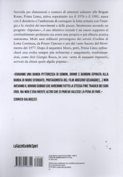 Storia dei grandi segreti d'Italia - Prima linea - di Matteo Bozzi - n ...