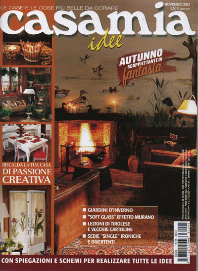 Casamia idee - n.298 - novembre 223 - mensile per la casa | Italiano EDICOLA SHOP