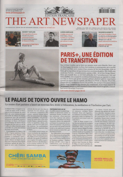 THE ART NEWSPAPER n. 56 Octobre 2023 Edition Francaise | Italiano ...