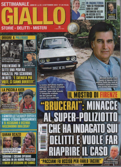 Giallo - n.35 -6 settembre 2023 - settimanale | Italiano EDICOLA SHOP