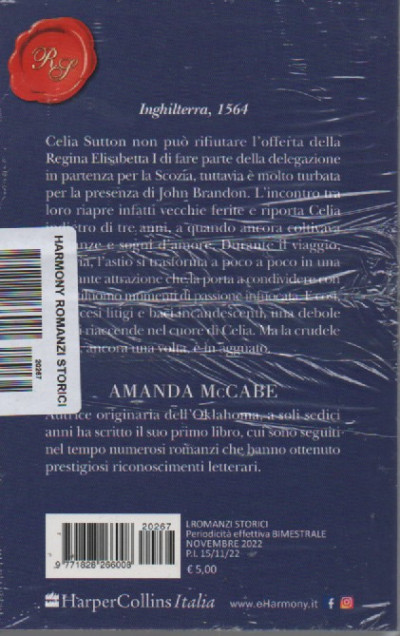 Harmony I Romanzi Storici - Amanda McCabe - Carezze selvagge- novembre ...