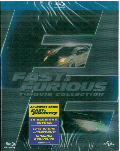 Blu-Ray Disc Fast & Furious - 7 Movie Collection EDICOLA SHOP