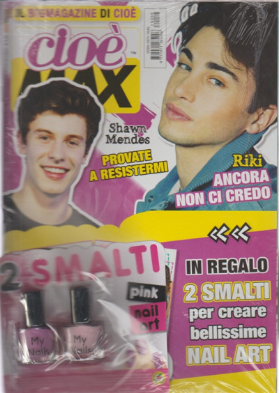 Cioe Max - mensile n. 59 Settembre 2017 + 2 Smalti Fuxia-Rosa Omaggio ...