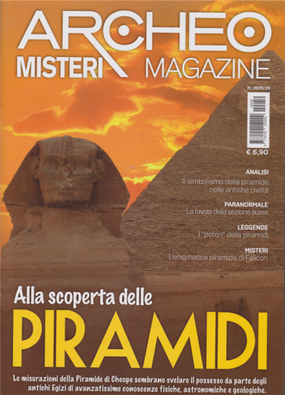 Archeo misteri magazine - n. 59 - 20/1/2020 - EDICOLA SHOP